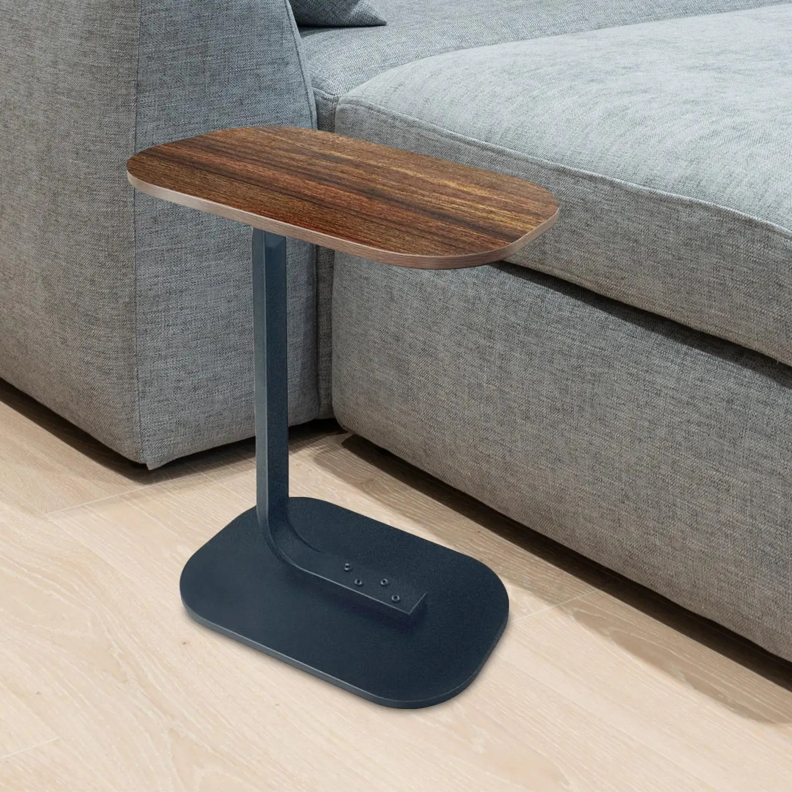 Wood-Table-Top-Only-Rustic-Rectangular-Dark-Wood-17-7-x-11-8-inch-Solid ...