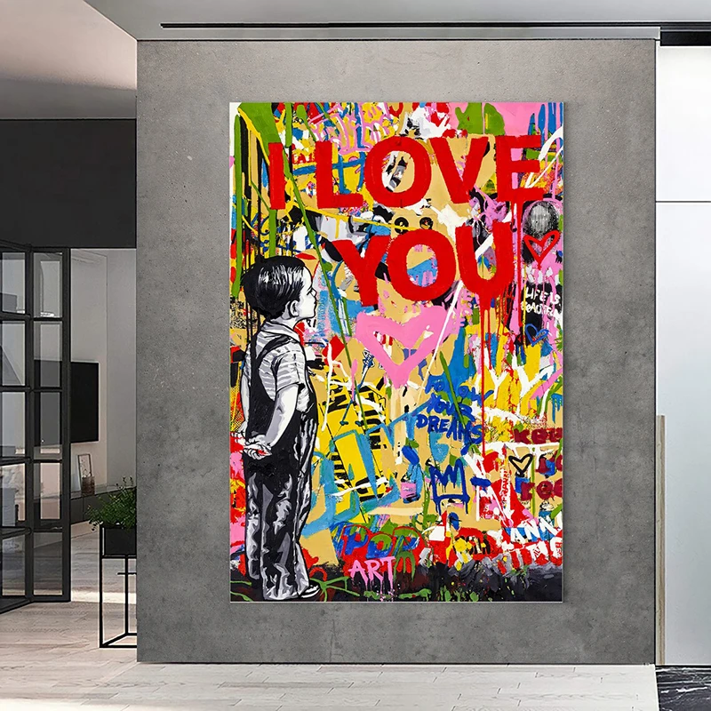 Love Graffiti Wall Art