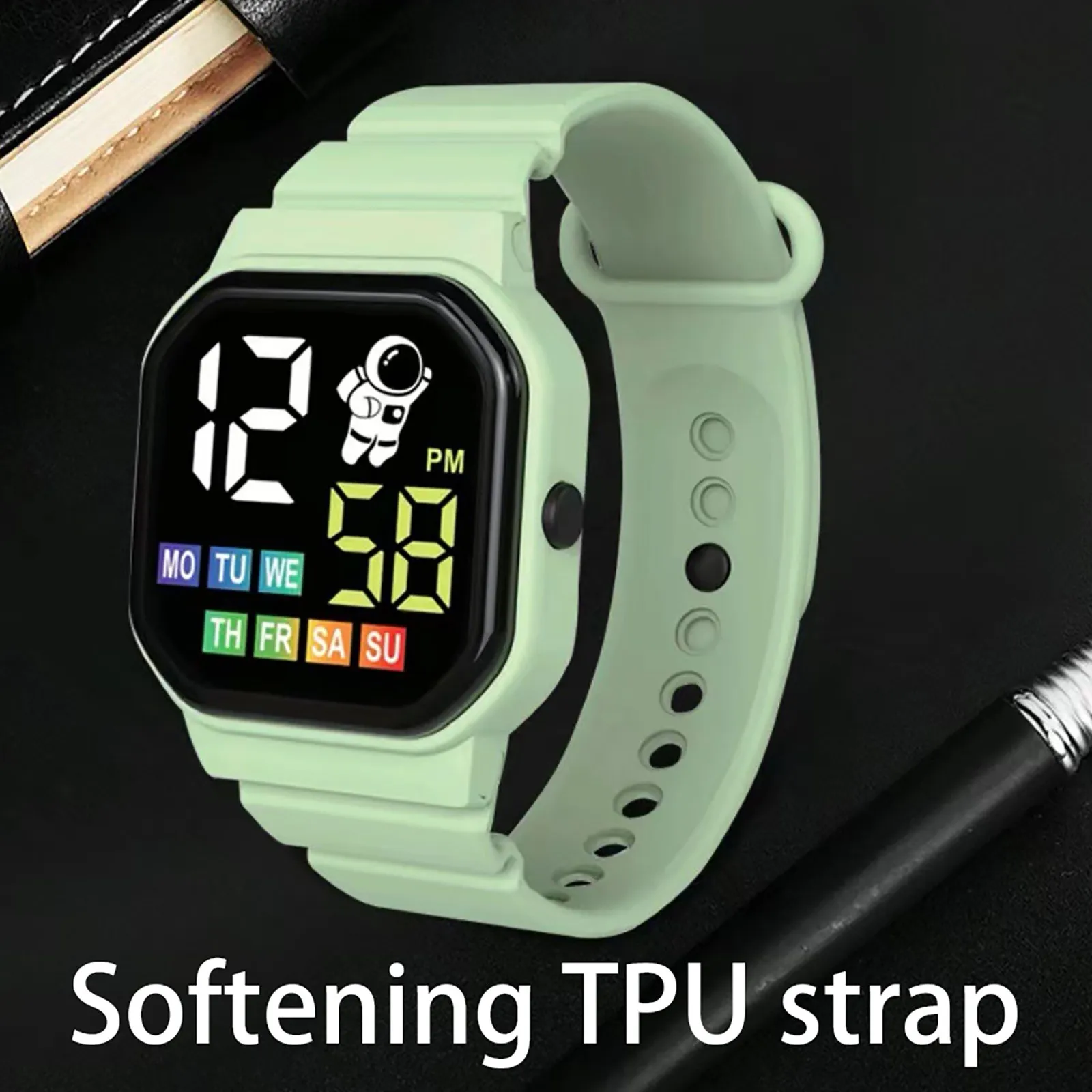 Childrens-Watch-Students-Outdoor-Electronic-Watches-Screen-Display-Date ...