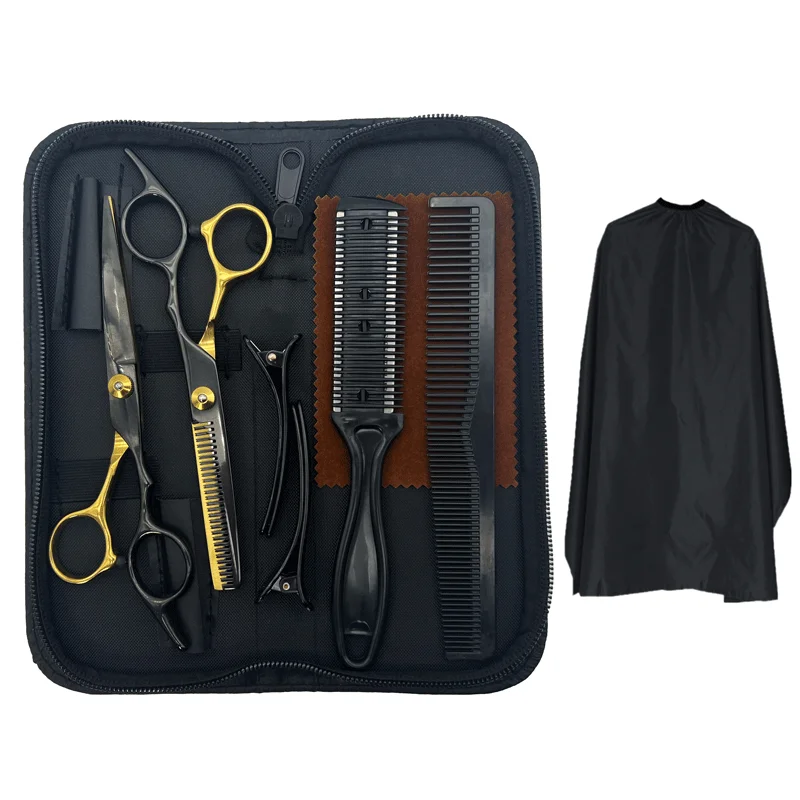 Hair-Cutting-Scissors-Set-Professional-Haircut-Scissors-Kit-With ...