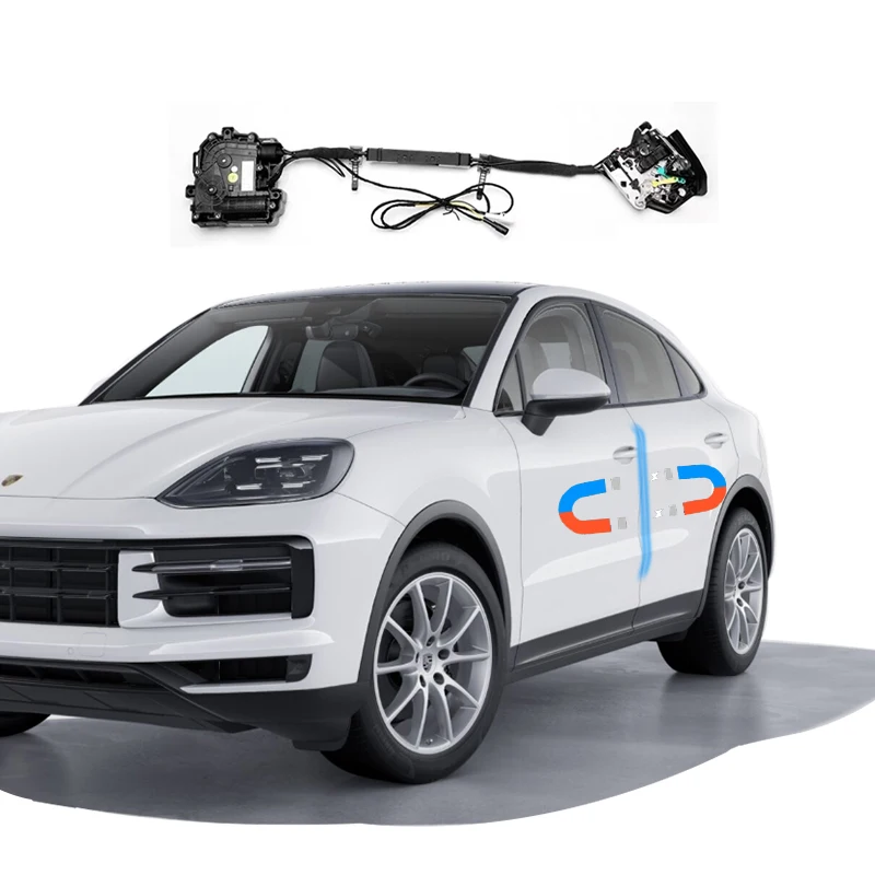 For-Porsche-Cayenne-2011-2024-Car-Soft-Close-Door-Latch-Pass-Lock ...