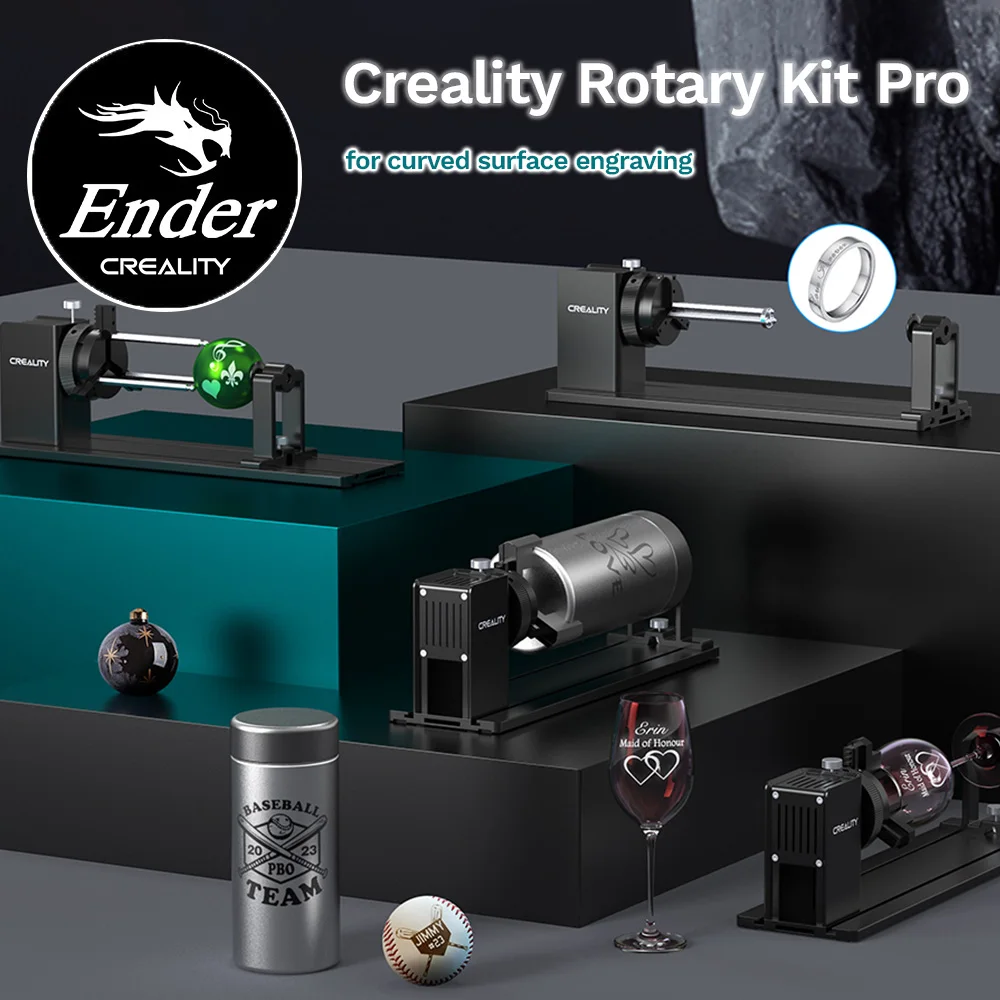 Creality-Rotary-Kit-Pro-Upgradation-DIY-Laser-Engraving-Machine-for ...
