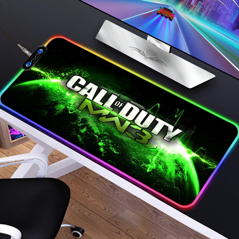 Call of Duty Warzone RGB Gaming Mouse Pad Mousepad Large Mause Pad ...
