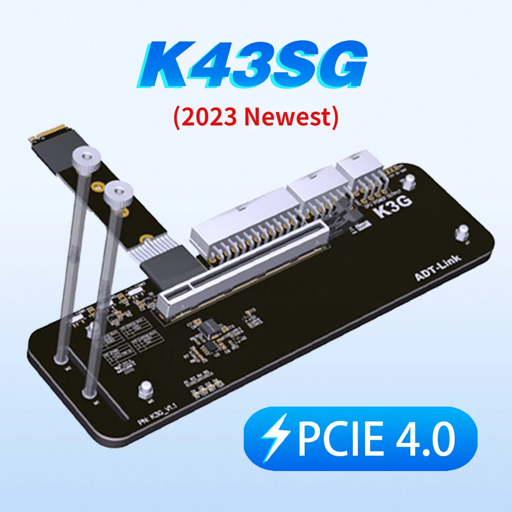 2023 NEW K43SG 4.0 Laptop M.2 NVMe to PCIe 4.0 x16 External Graphics ...