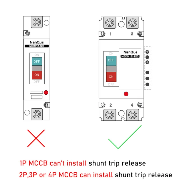 One Line Diagram Shunt Trip Breaker