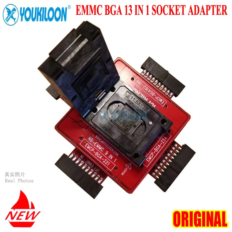 2024-NEW-ICFRIEND-E-MATE-EMMC-BGA-13in-1-Socket-AdapterSupport-BGA100 ...