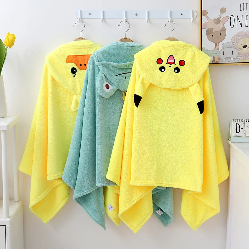 Pokemon Pikachu Plush Flannel Bath Towel - Pokemon Portal