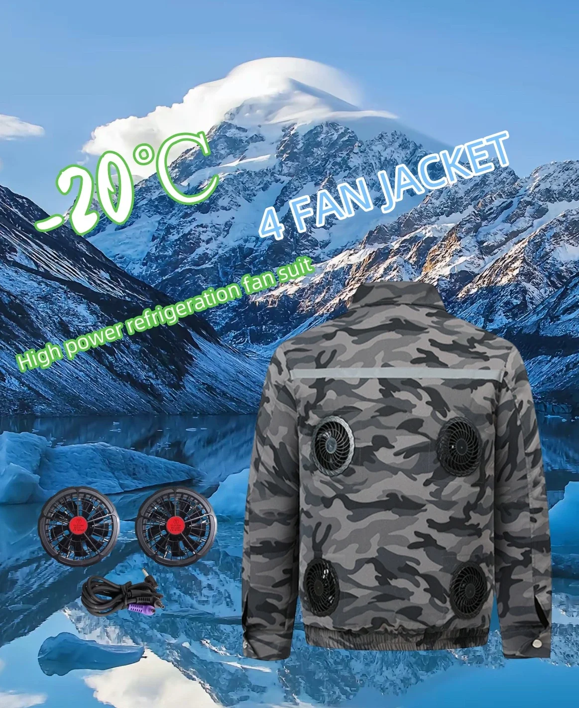 2024-New-4-Fan-Jacket-Men-s-Ice-Jacket-Usb-Air-conditioning-Suit ...
