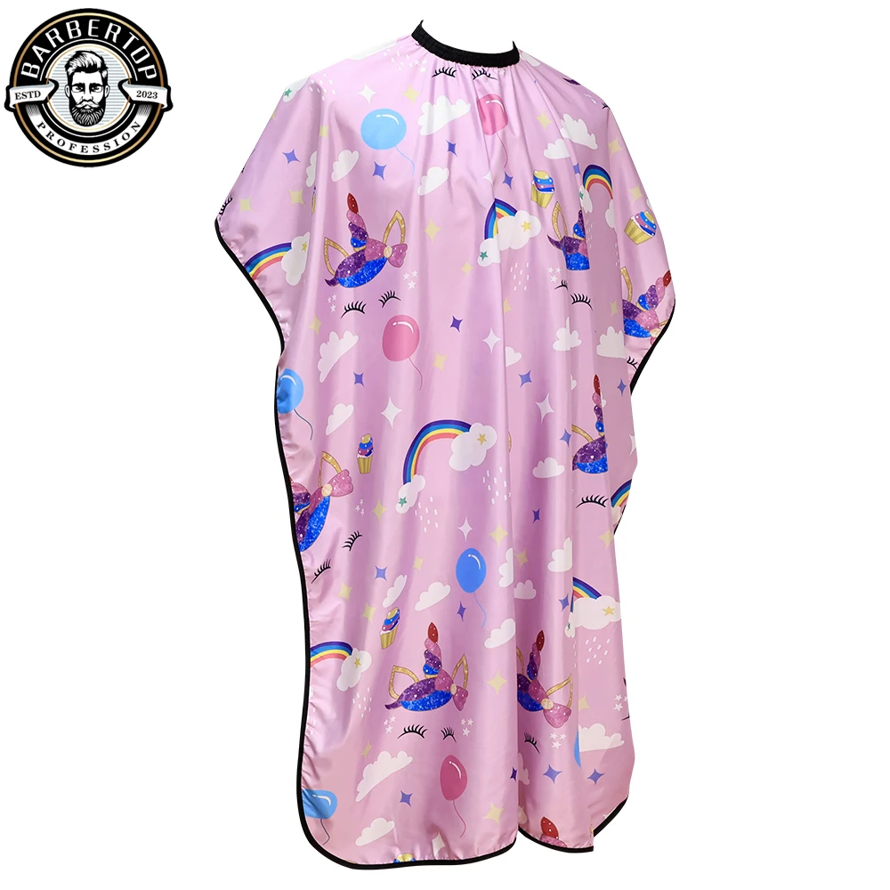 Barber-Haircut-Anti-static-Salon-Haircut-Cape-for-Kids-Child-Styling ...