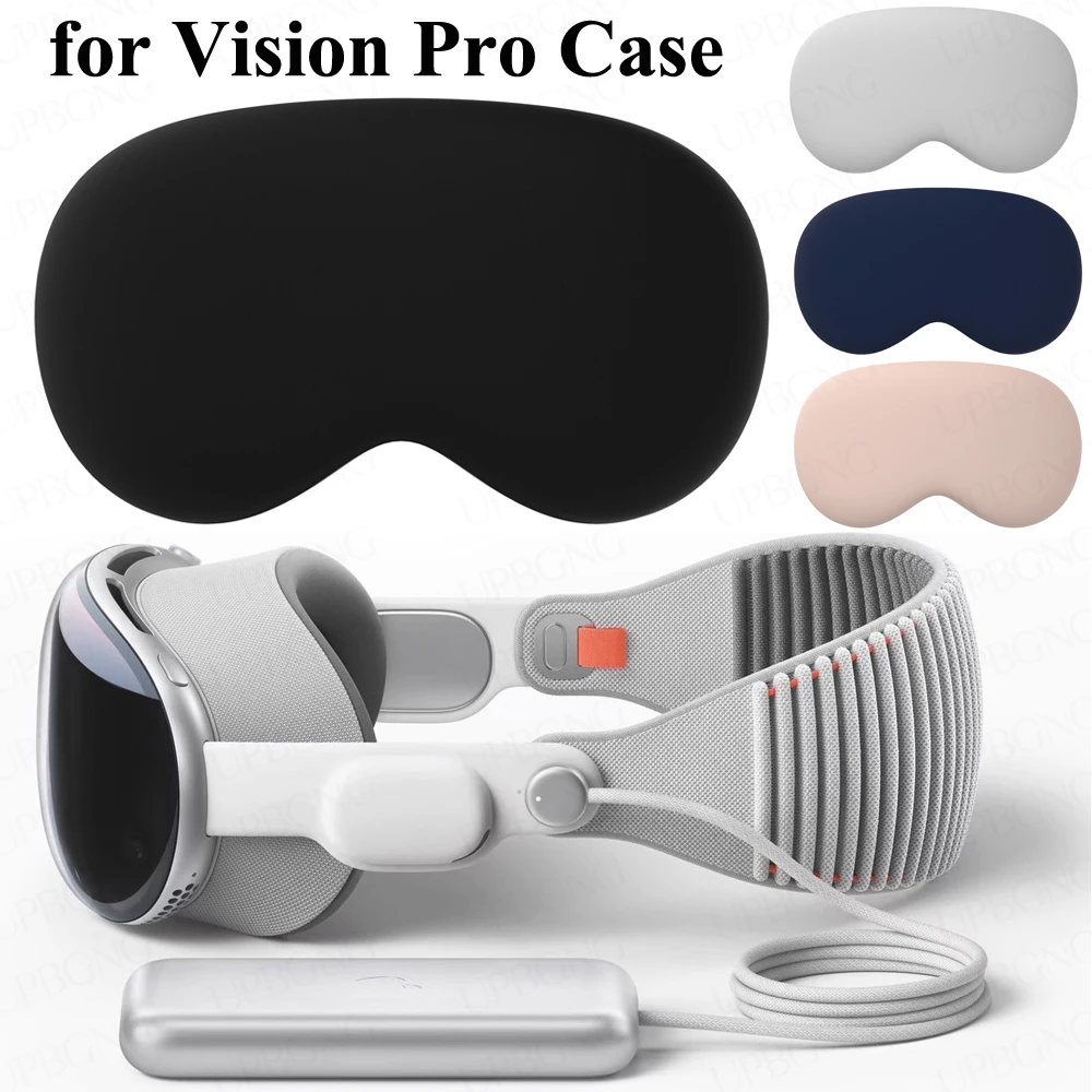 Silicone Protective Case for Apple Vision Pro VR Headset Head Face ...