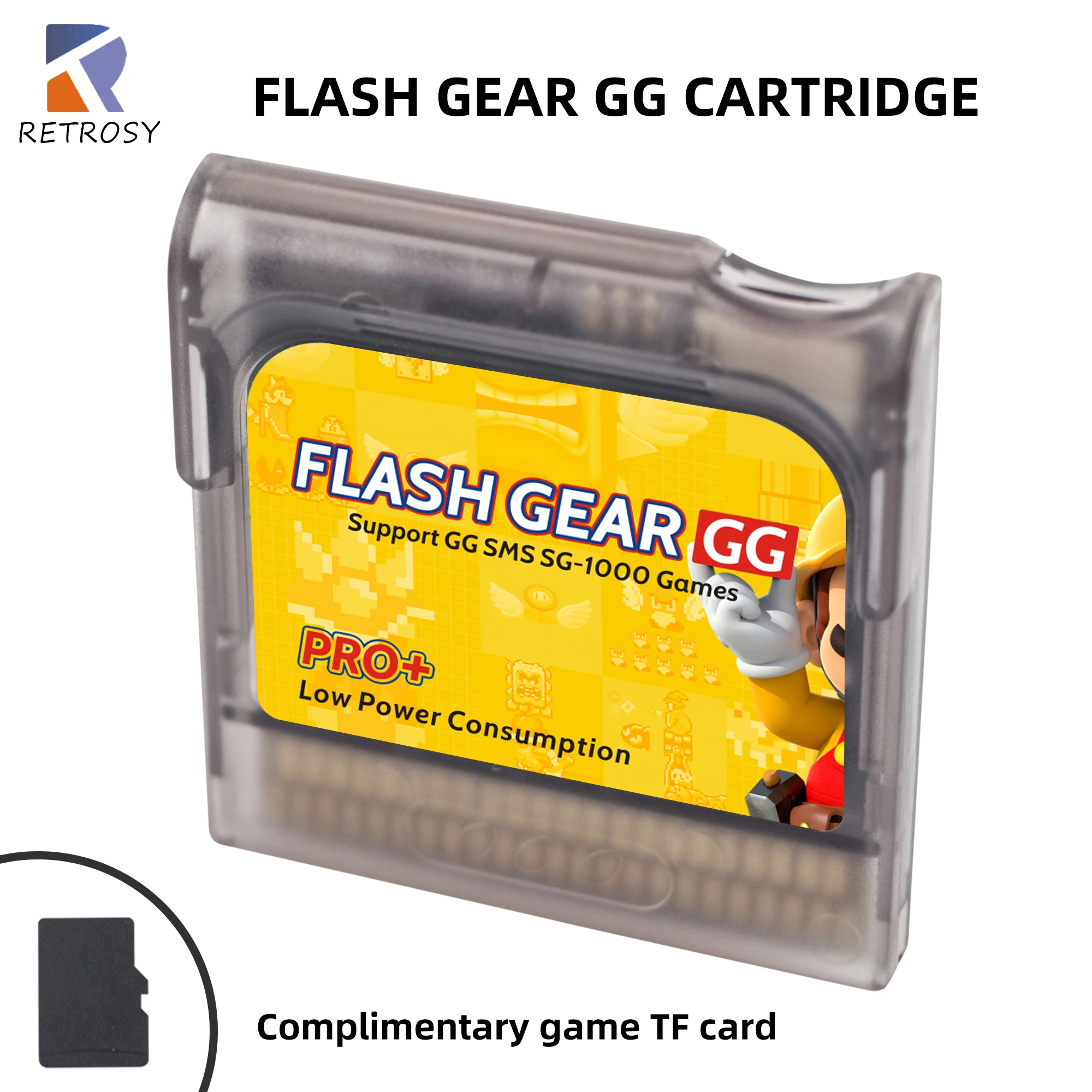 2025 New Flash Gear Pro+ Game Cartridge for Sega Game Gear GG Console ...