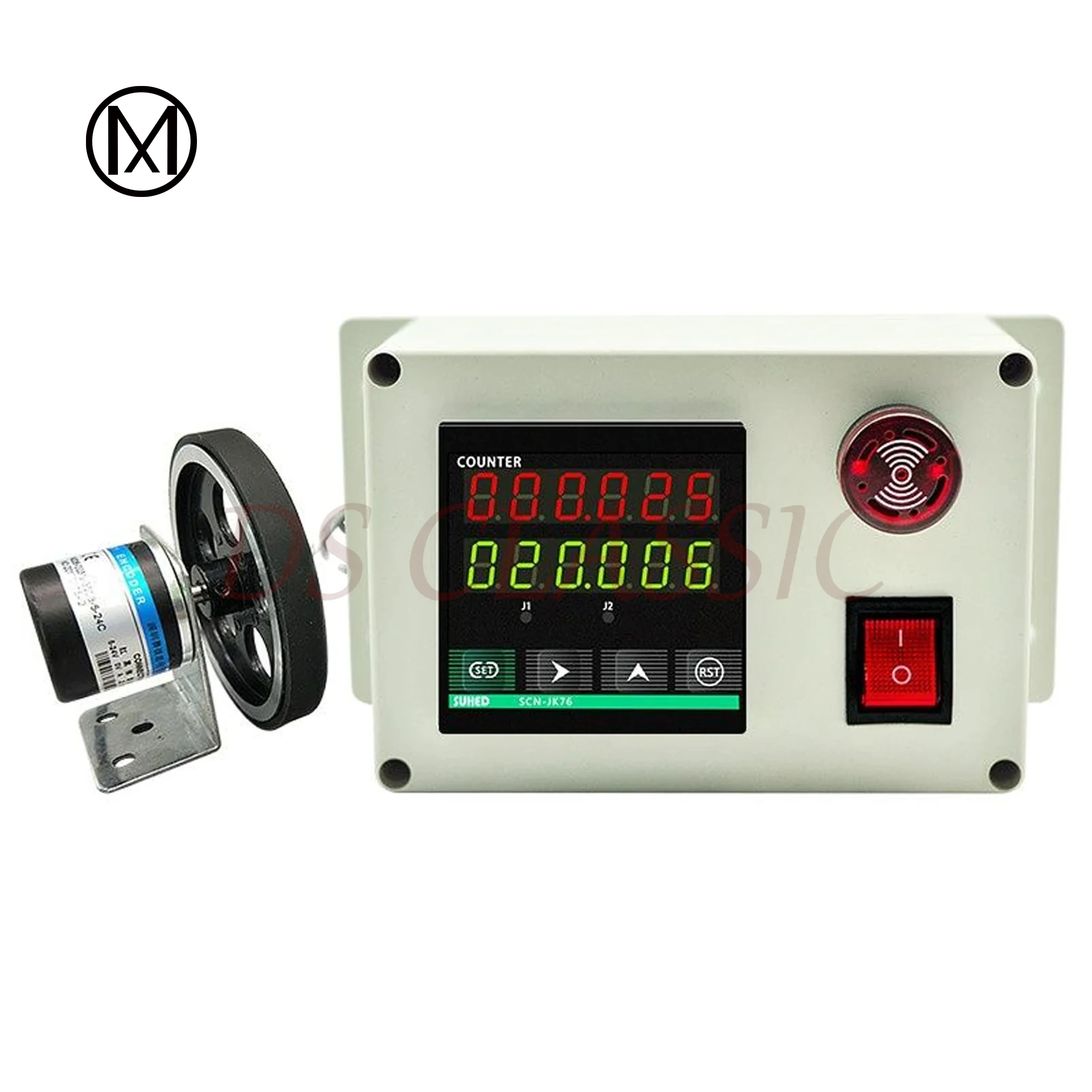 Meter-Counter-Roller-Type-Electronic-Digital-Display-Intelligent-Induction-Length-Controller ...
