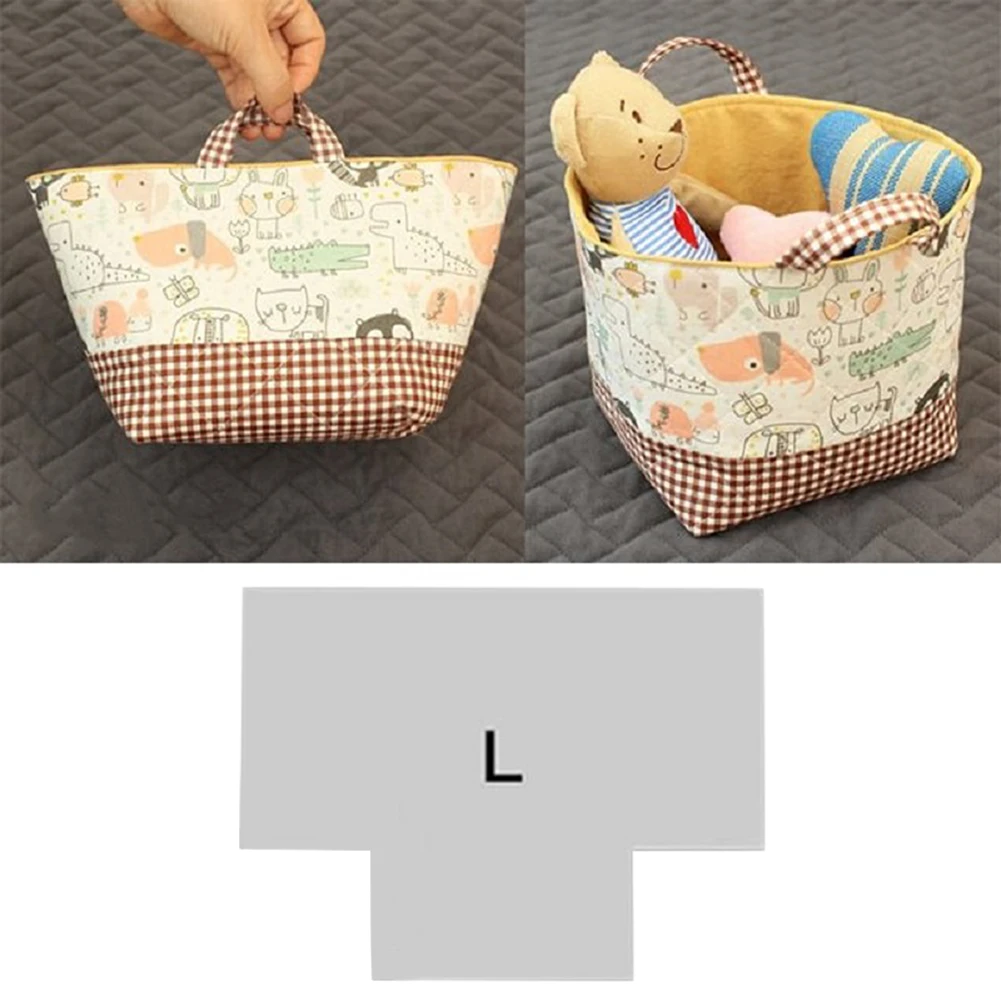 Basket Bag Pattern Template Multifunctional Sewing Patchworks Ruler For ...