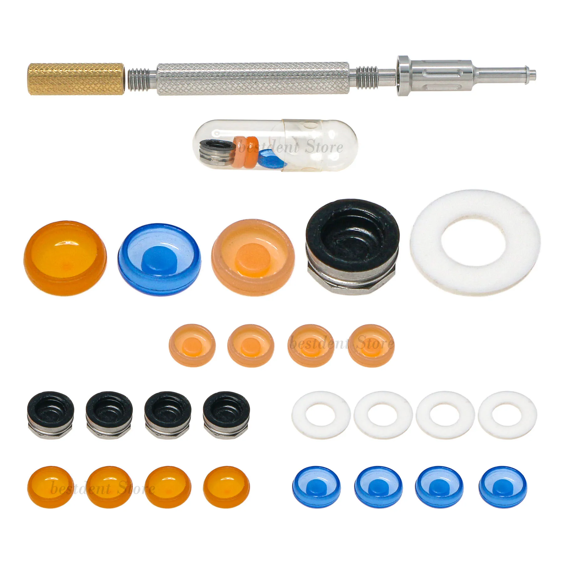 Dental-Implant-Overdenture-Locator-Core-Tool-Metal-Male-Caps-Housing ...