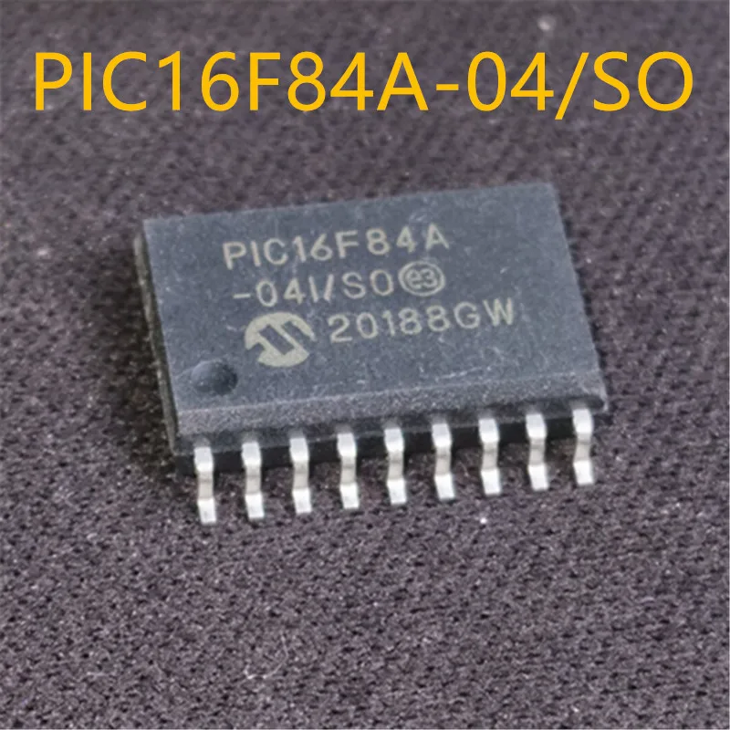Novo e original 10 peças PIC16F84A 04I/so PIC16F84A 04/so pic16f84a ...
