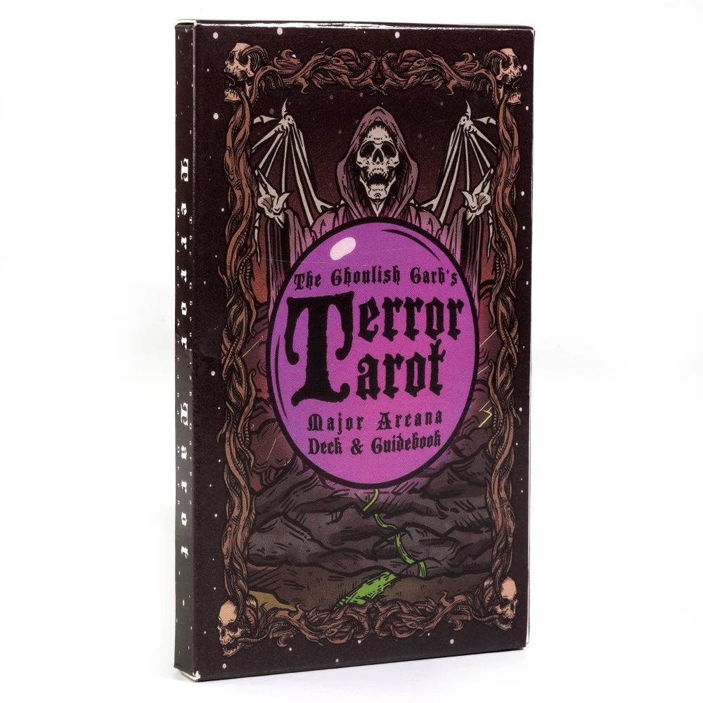 Newest-22pcs-CardsThe-Ghoulish-Garb-Terror-Tarot-Major-Arcana-Tarot ...