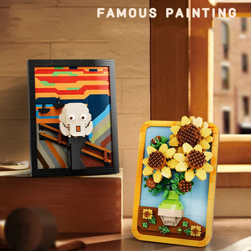 Creative-Painting-Juguetes-Building-Blocks-3D-Painting-Model-Blocks ...