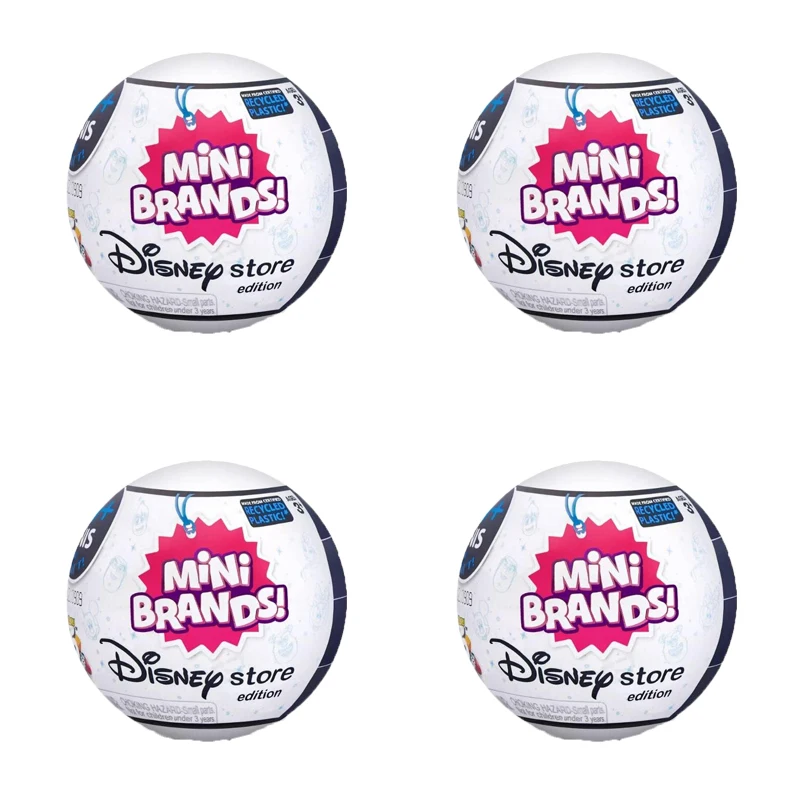 ZURU Surprise Mini Brands Disney Store Series Mystery Capsule Blind Box ...