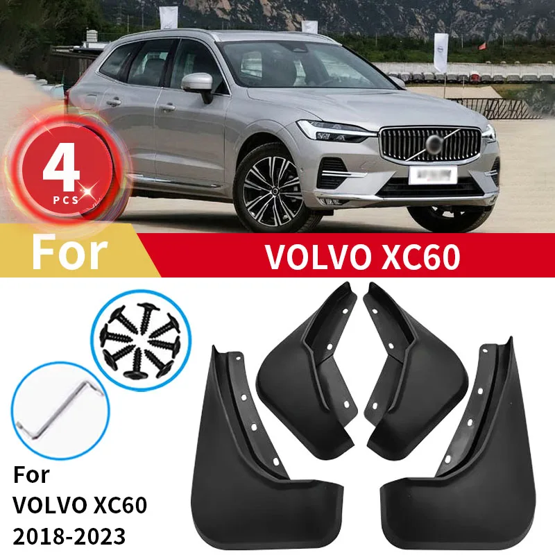 For-VOLVO-XC60-Hybrid-Mud-Flaps-2018-2019-2020-2021-2022-2023-Mudguards ...