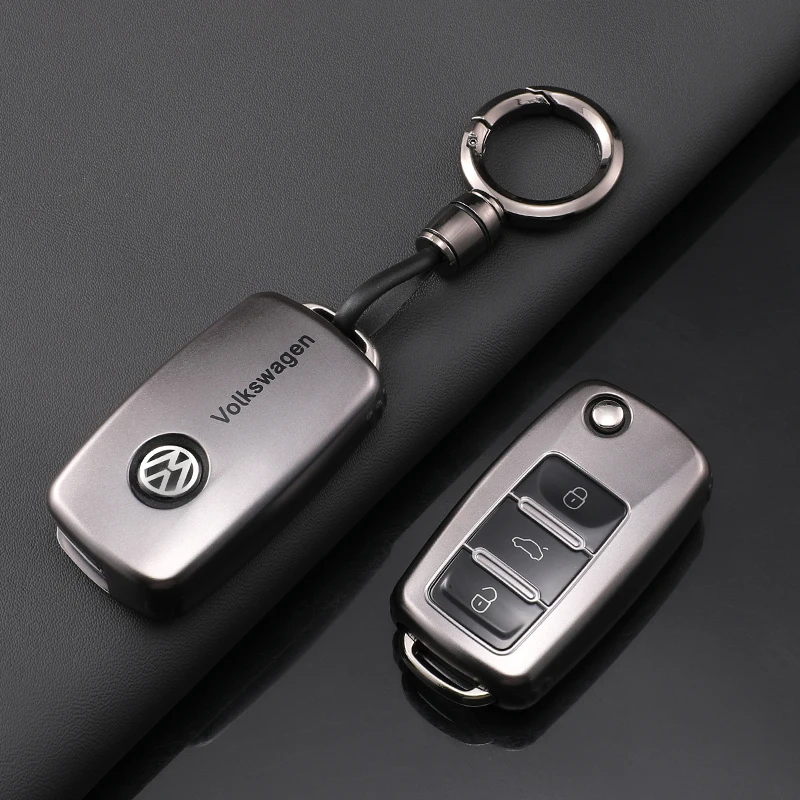 TPU Car Key Case Cover Shell For Volkswagen VW Polo Bora Beetle Tiguan ...