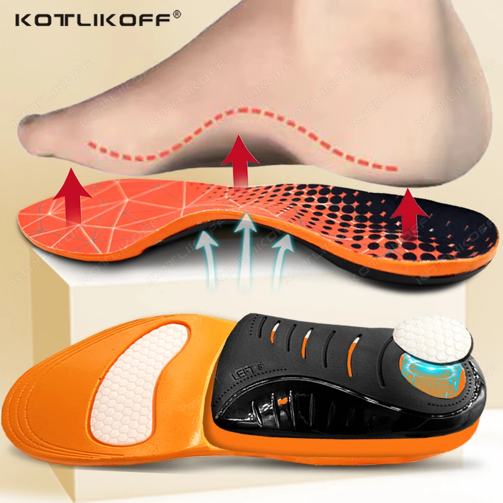 EVA-Orthotic-Sports-Insole-Arch-Support-Insert-For-Flat-Feet-PU-Shock ...
