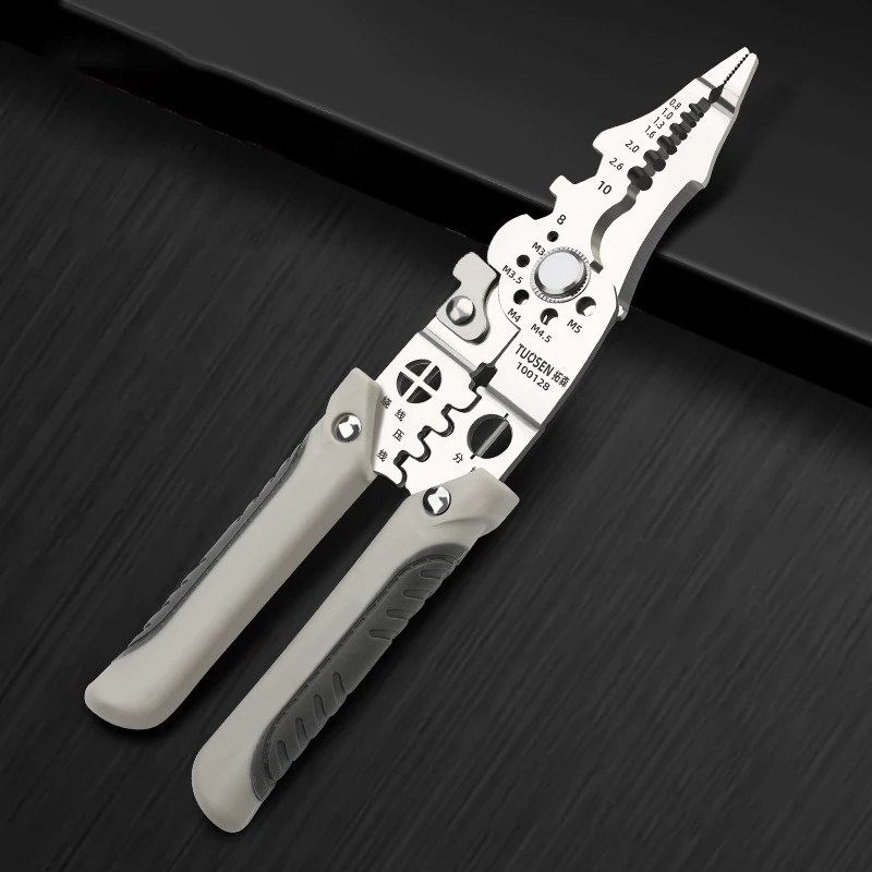 Multitool-Wire-Stripping-Pliers-Electrician-Hand-Tools-Crimper-Cable ...