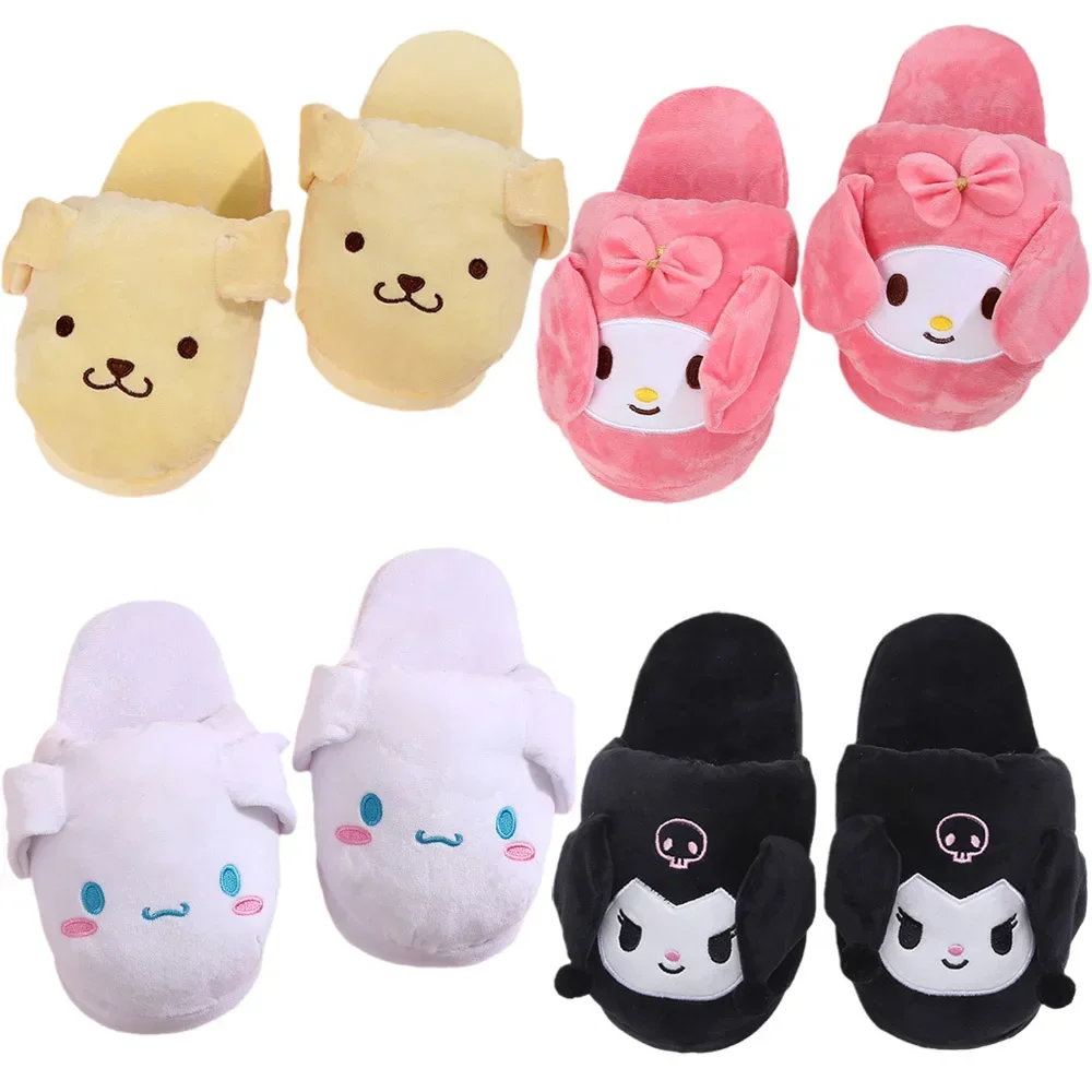 Sanrios-Kuromi-Cinnamoroll-My-Melody-Pompom-Purins-Plush-Ears-Can-Move ...