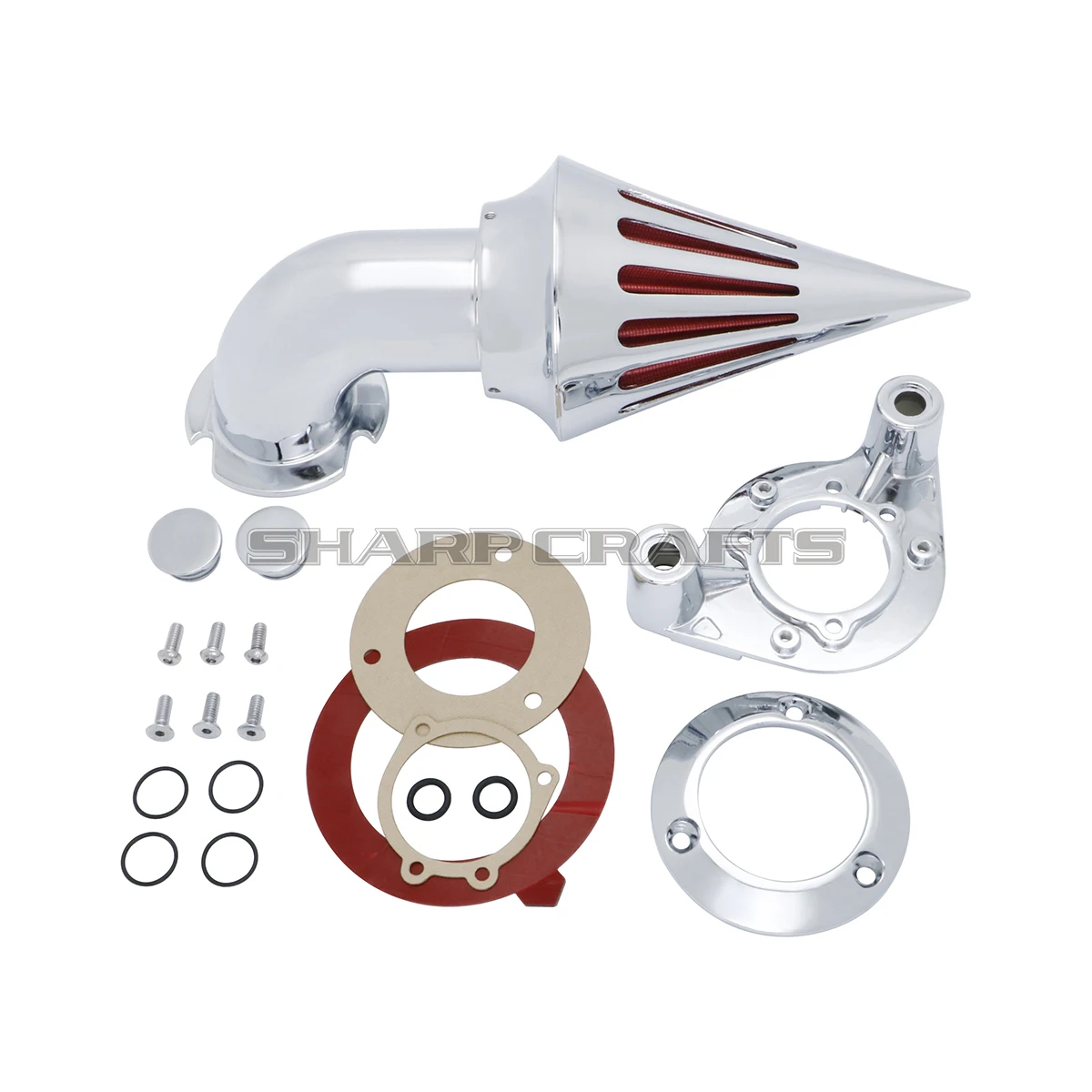 Chopper Spike Air Intake Filter Motorcycle Air Filter For Harley XL