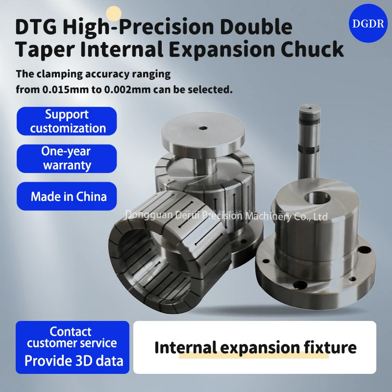 Inner expanding collet for stator, internal expanding and reverse ...