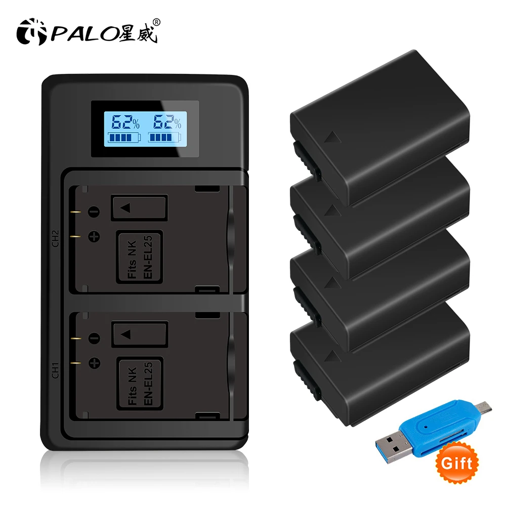 PALO-EN-EL25-ENEL-25-EN-EL25-Bateria-recarreg-vel-EN-EL25-com-carregador-USB-LCD.jpg