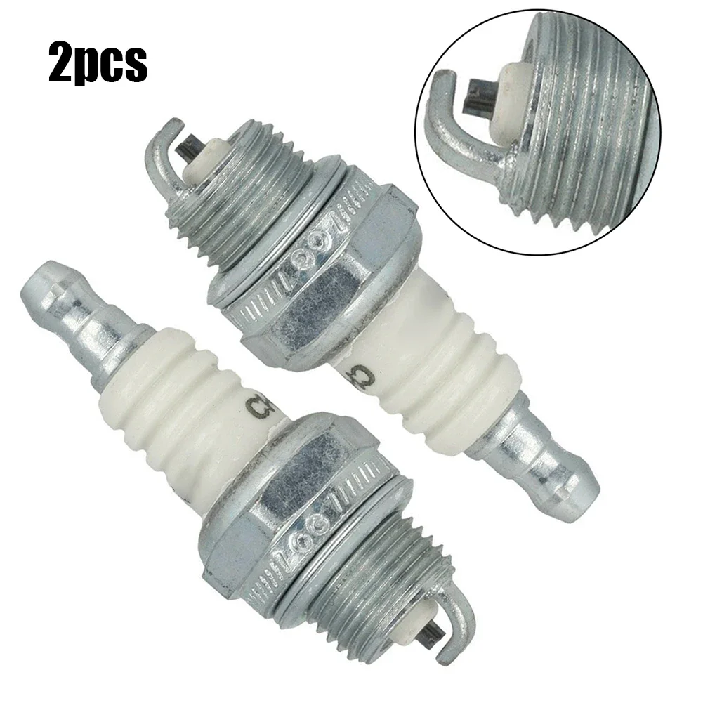 2pcs-Lawn-Mower-Spark-Plugs-For-RCJ7Y-Spark-Plug-Multipacks-High ...