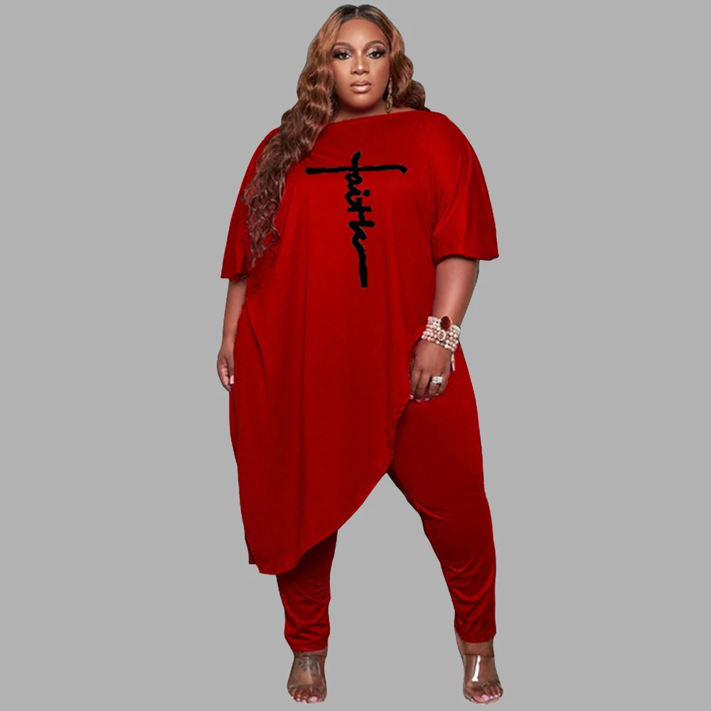 Elegant-Plus-Size-Women-s-Clothing-4xl-5xl-Loose-Solid-Color-Slanted ...
