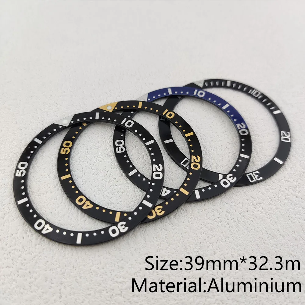 39mm-watch-bezel-Replacement-Parts-watch-accessories-luminous-aluminium ...
