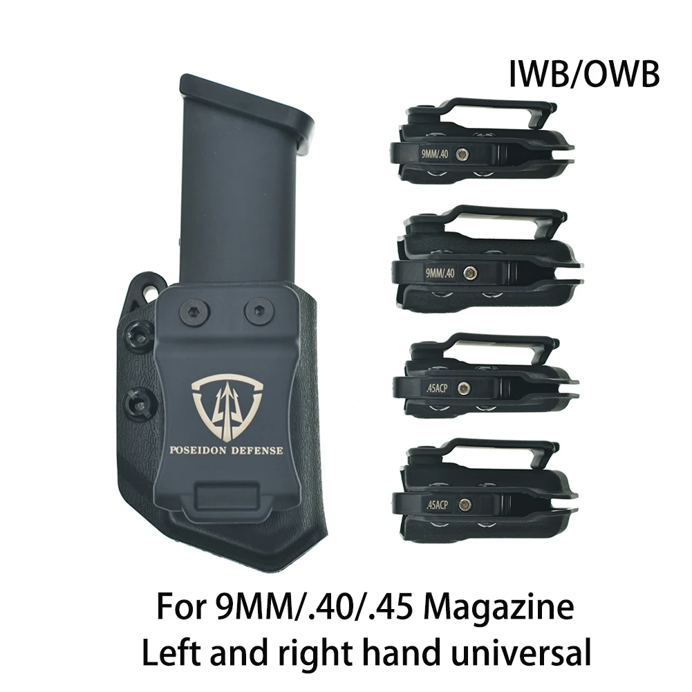 Tactical-IWB-OWB-Left-Right-Hand-universal-Single-Double-Stack-Magazine ...