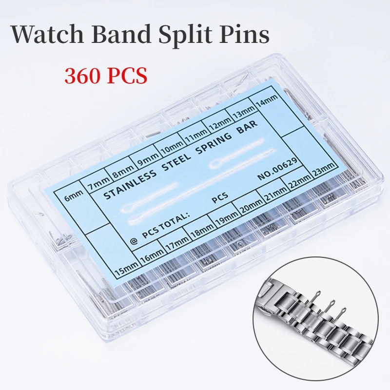 360pcs-Watch-Band-Split-Pins-With-Box-Stainless-Steel-Watch-Bracelet ...