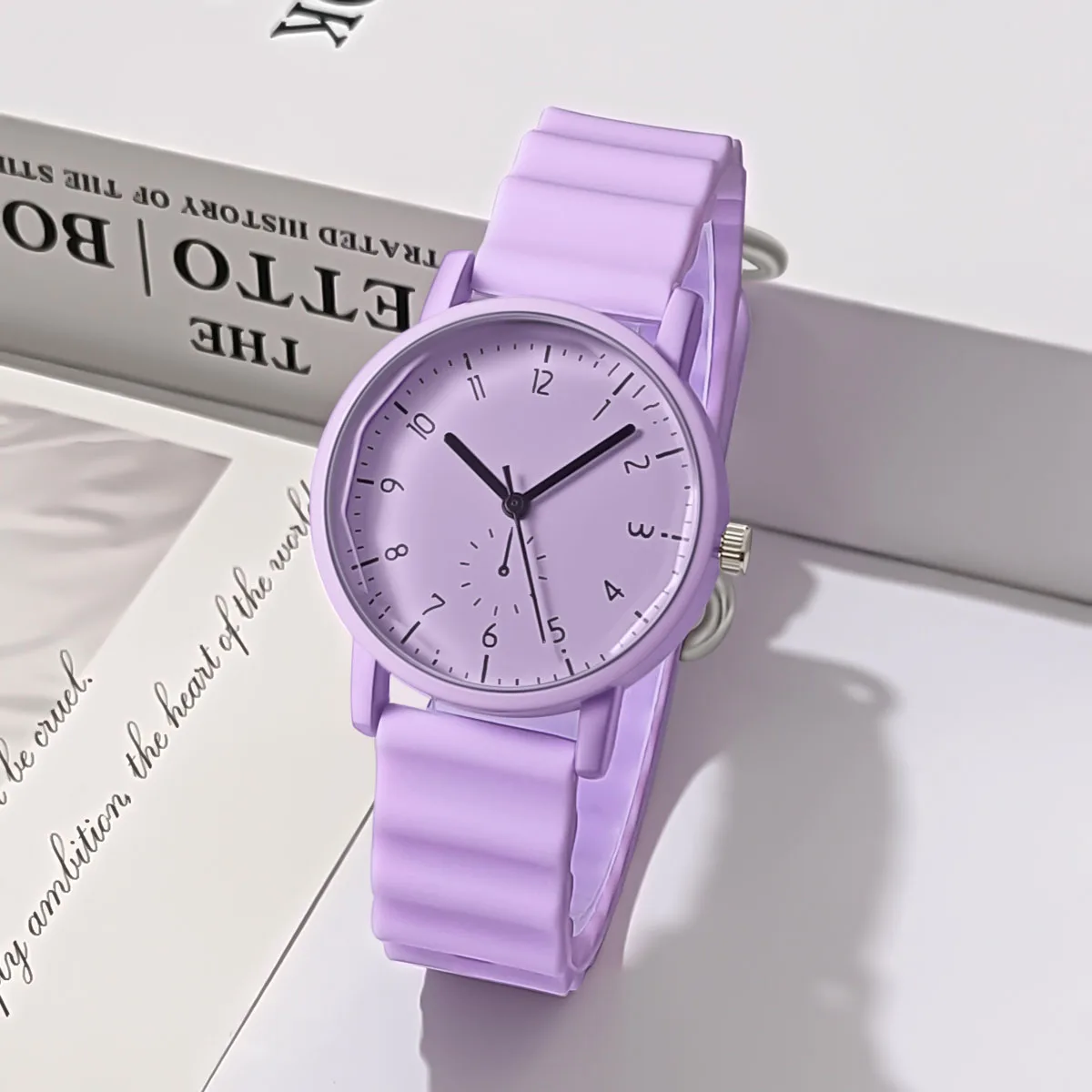 Rel-gio-de-pulso-feminino-Silicone-Strap-Rel-gios-Quartz-Rel-gio ...