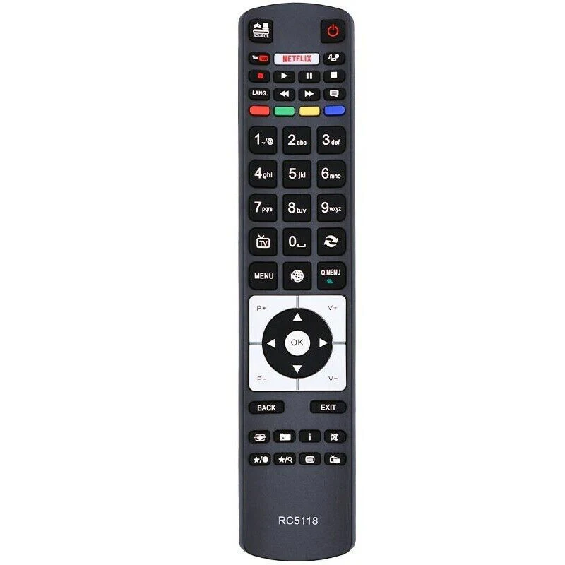 New Replacement RC5118 For Hitachi LED TV Remote Control LE40A318FHD ...