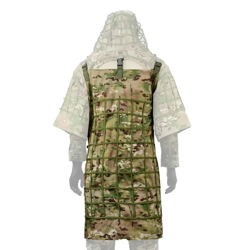 Breathable Ghillie Cape for Ghillie Suits Foundation, Multi Color, for ...