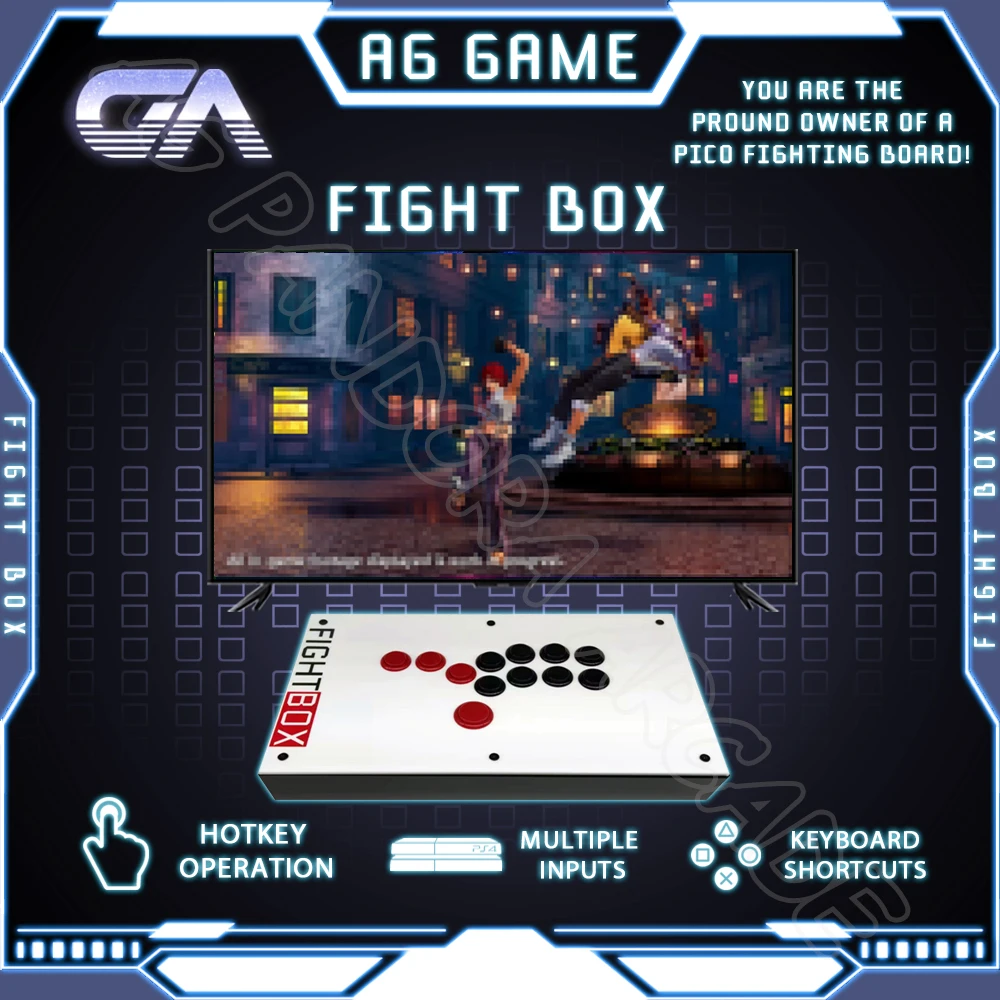FightBox-F1-Hitbox-Style-Arcade-FightBox-Fighting-Stick-Joystick-Game ...