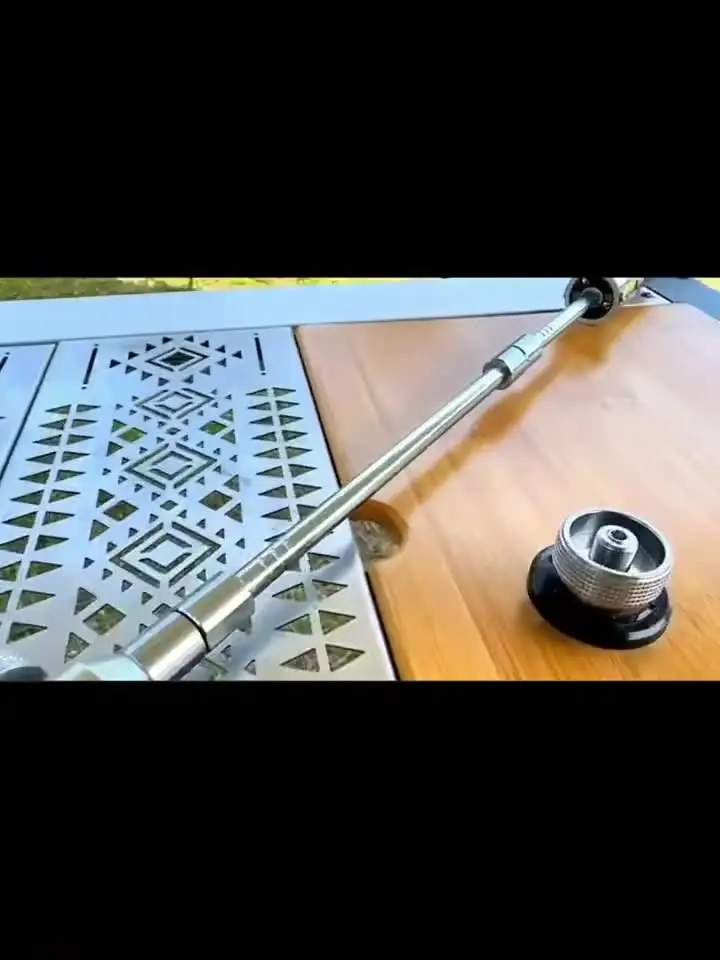 Съемная трехступенчатая газовая горелка для кемпинга Aliexpress