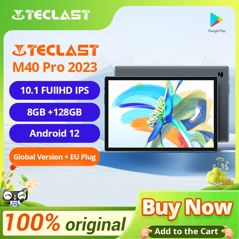 Teclast T40 Pro M40 Pro Tablet 2000x1200 Fhd Ips 8gb Ram 128gb Rom ...