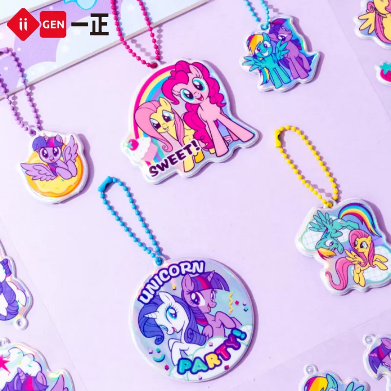IiGEN My Little Pony Keychain Reward Stickers Cute DIY Decorations for ...