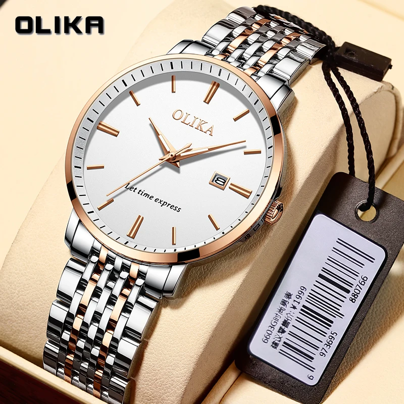 Olika Luxury Brand Men Watches Waterproof Fashion Bussiness Quartz ...