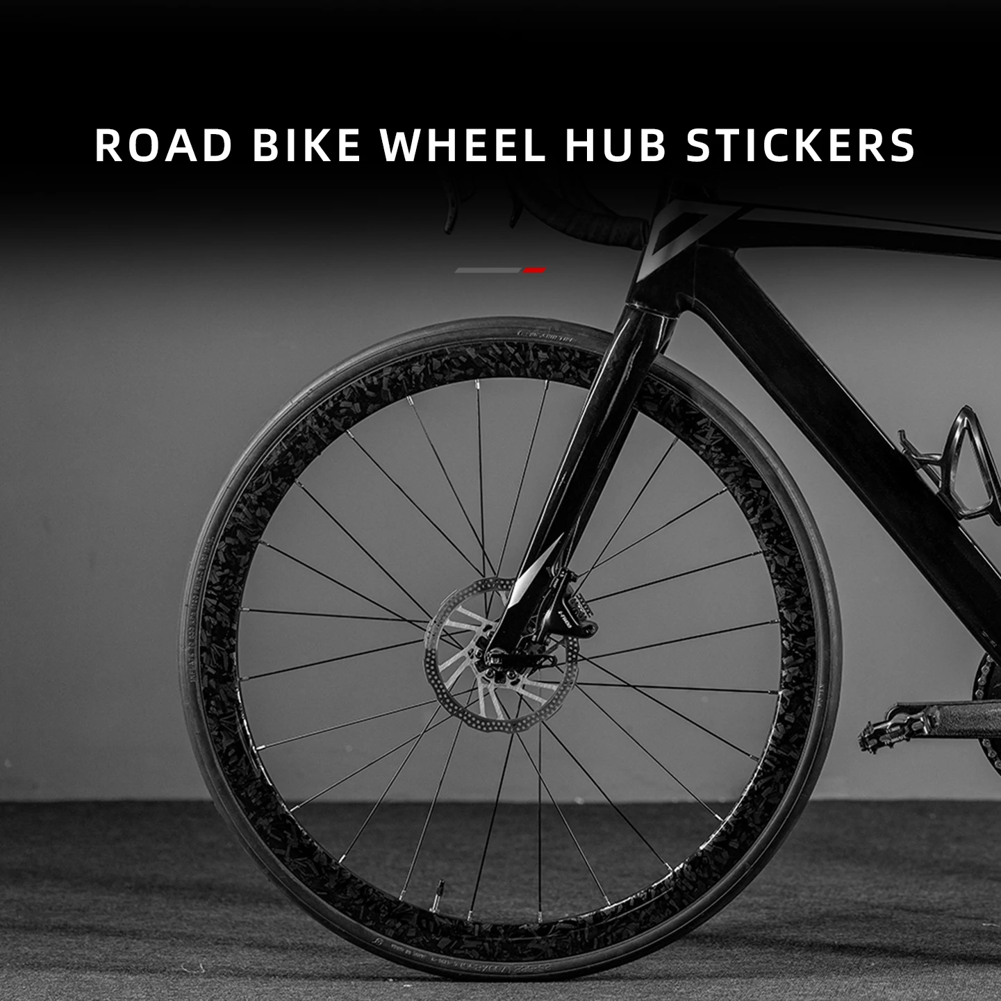 For Road Bike - Wheel Rim Sticker, Tire/Aluminum/Carbon Fiber Hub Decal ...