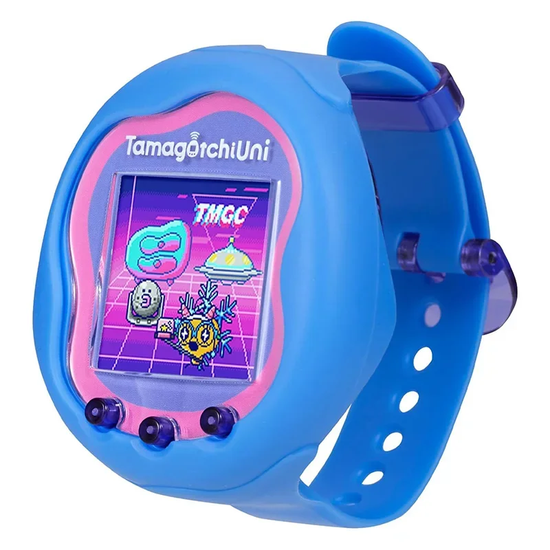 Original-Tamagotchi-Blue-Wifi-Uni-Electronic-Machine-Pix-Pet-Meets ...