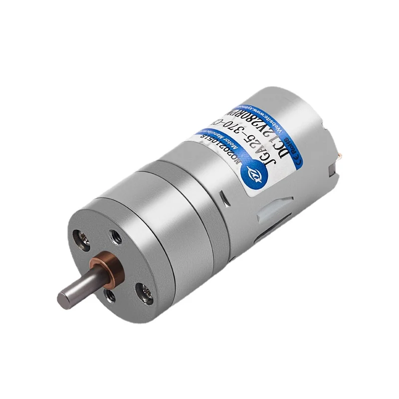 JGA25-370 Miniature Geared Motor DC Motor 6V 12V 24V Electric gear Motor High Torque 12/16/26/30 ...