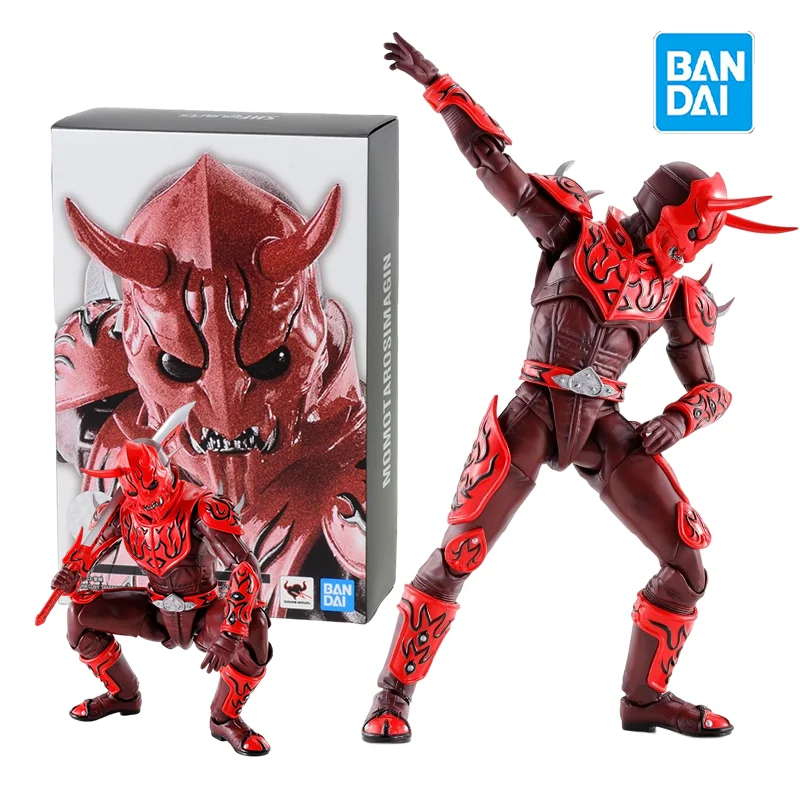 Bandai Original SHF Kamen Rider Momotaros Anime Action Figure ...
