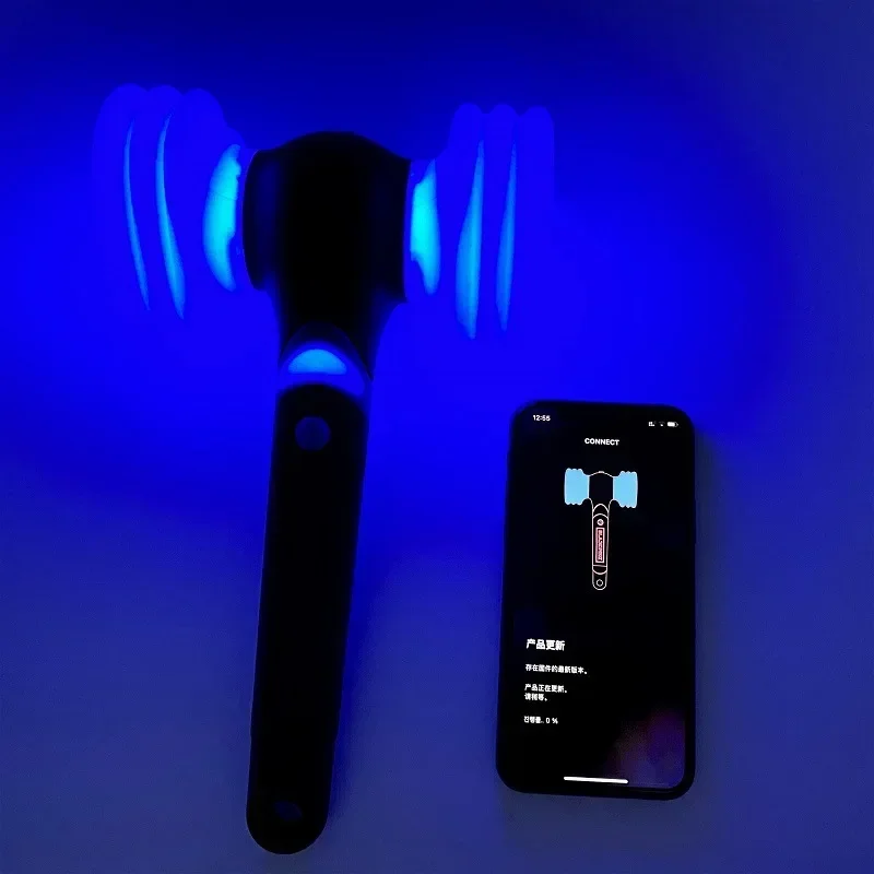 KPOP-Ver-2-Lightstick-With-Bluetooth-Glow-Hand-Light-Concert-Hammer ...