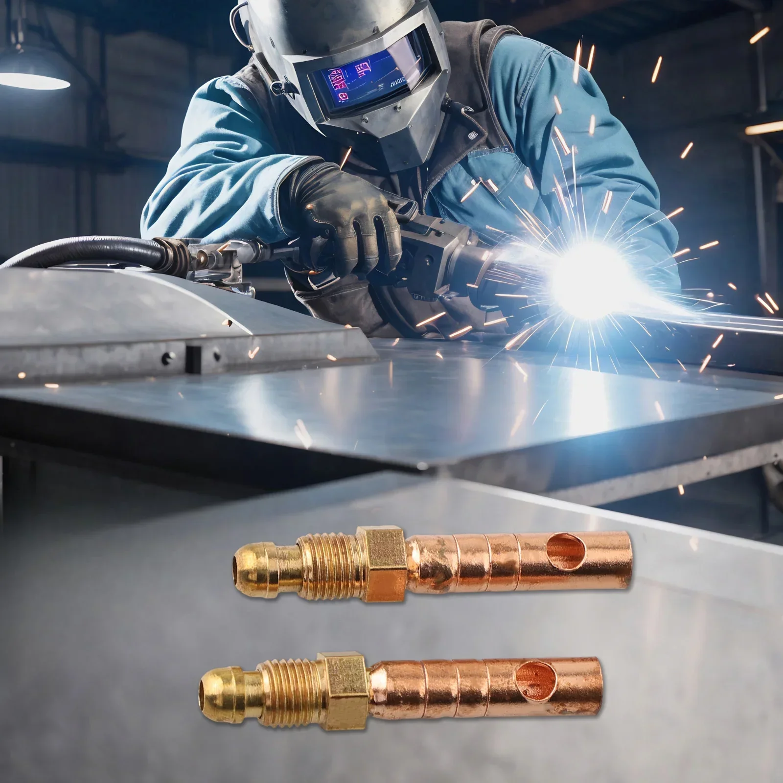 2pcs TIG Welding Torch WP-9 WP-17 WP-24 Electric Integrated Cable ...