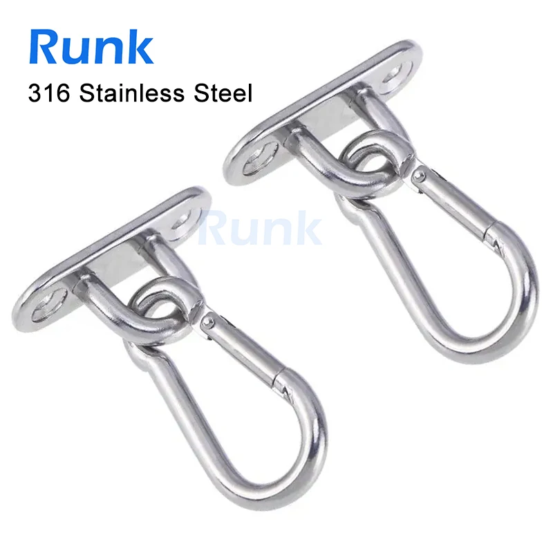 316-Stainless-Heavy-Duty-Ceiling-Hanging-Hook-Set-Swing-Chair-Bracket ...